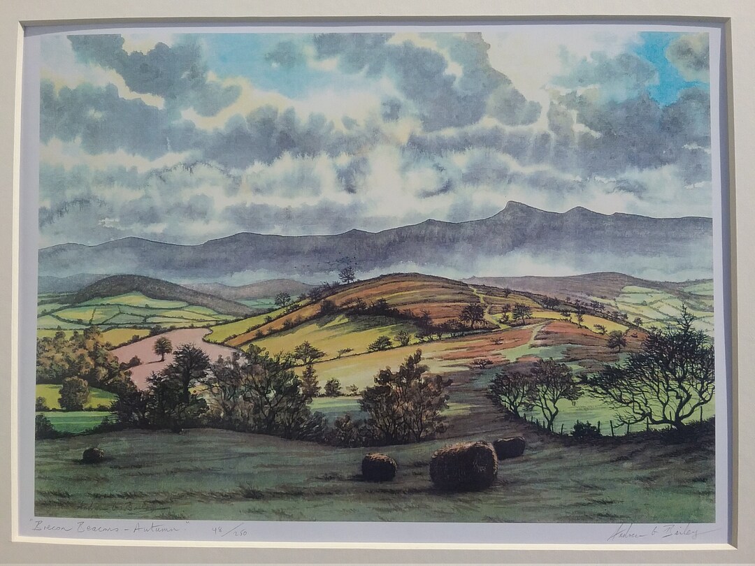 Brecon Beacons, Pen Y Fan, by Andrew Bailey. Brecon Print, Brecon ...