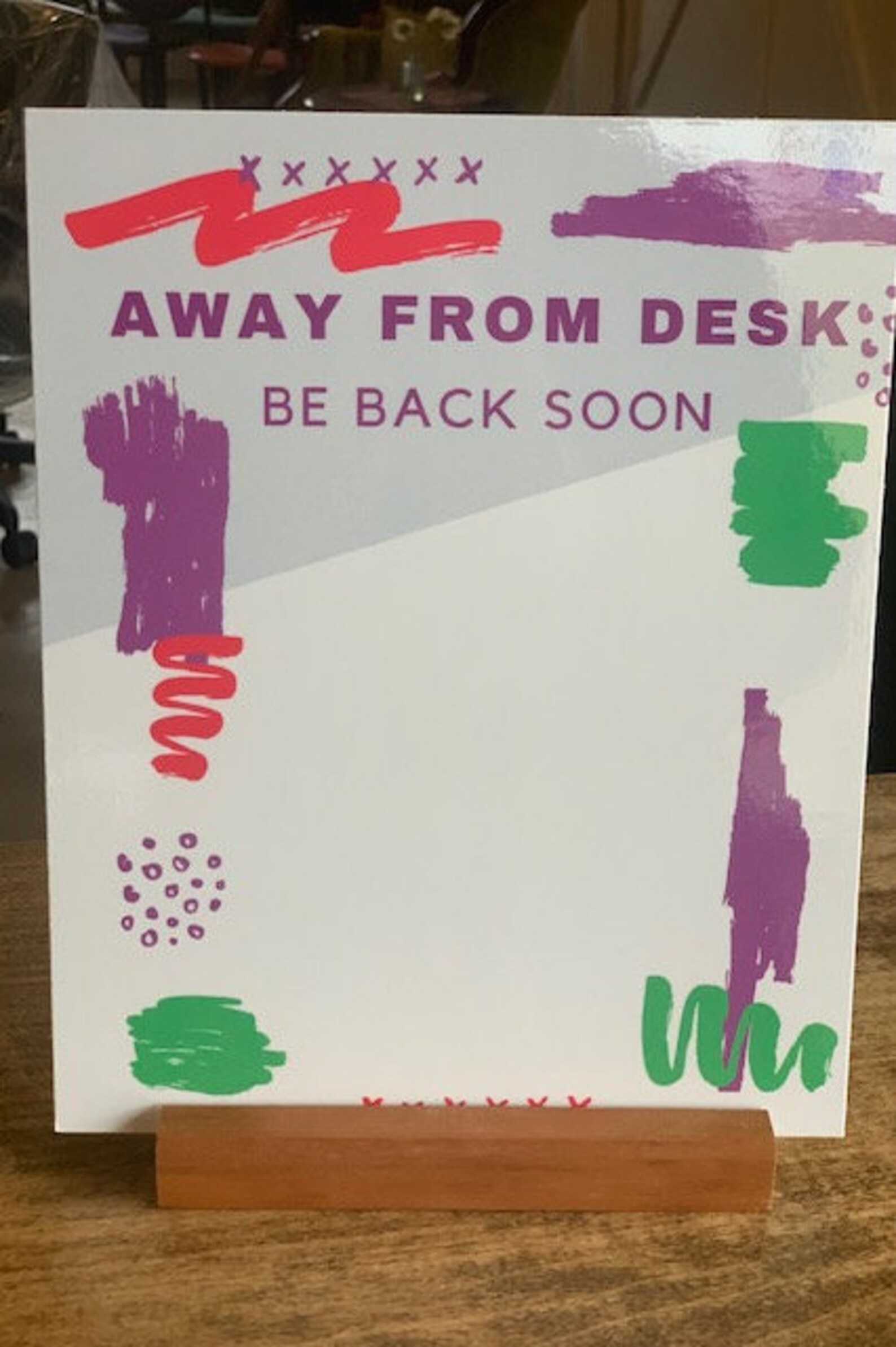 Will Return Sign Be Back Soon Sign Be Right Back Sign Closed for Lunch ...