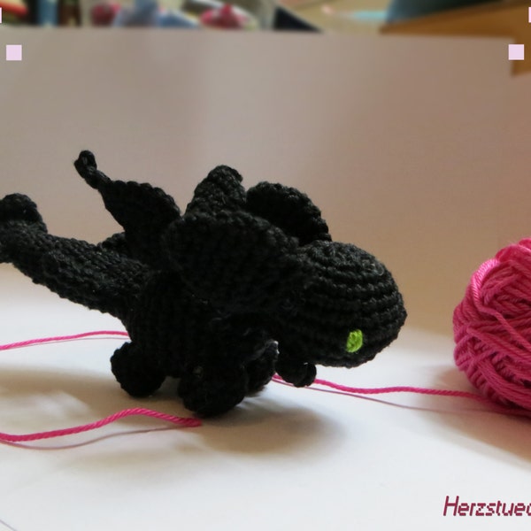 Night Fury Amigurumi - Etsy