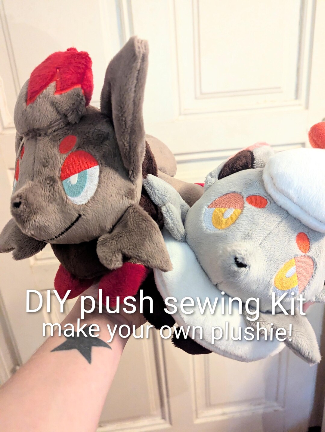DIY Plush Kaiju Godzilla Gojira Sewing Kit - Etsy