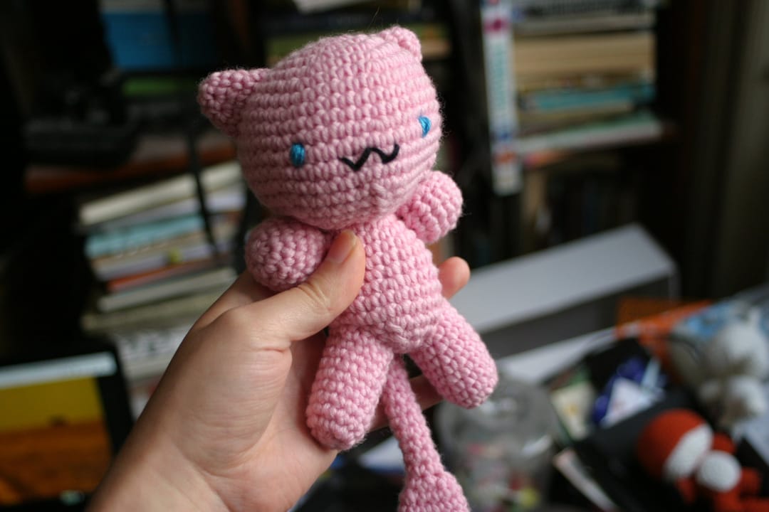 Mew Amigurumi Plush - Etsy