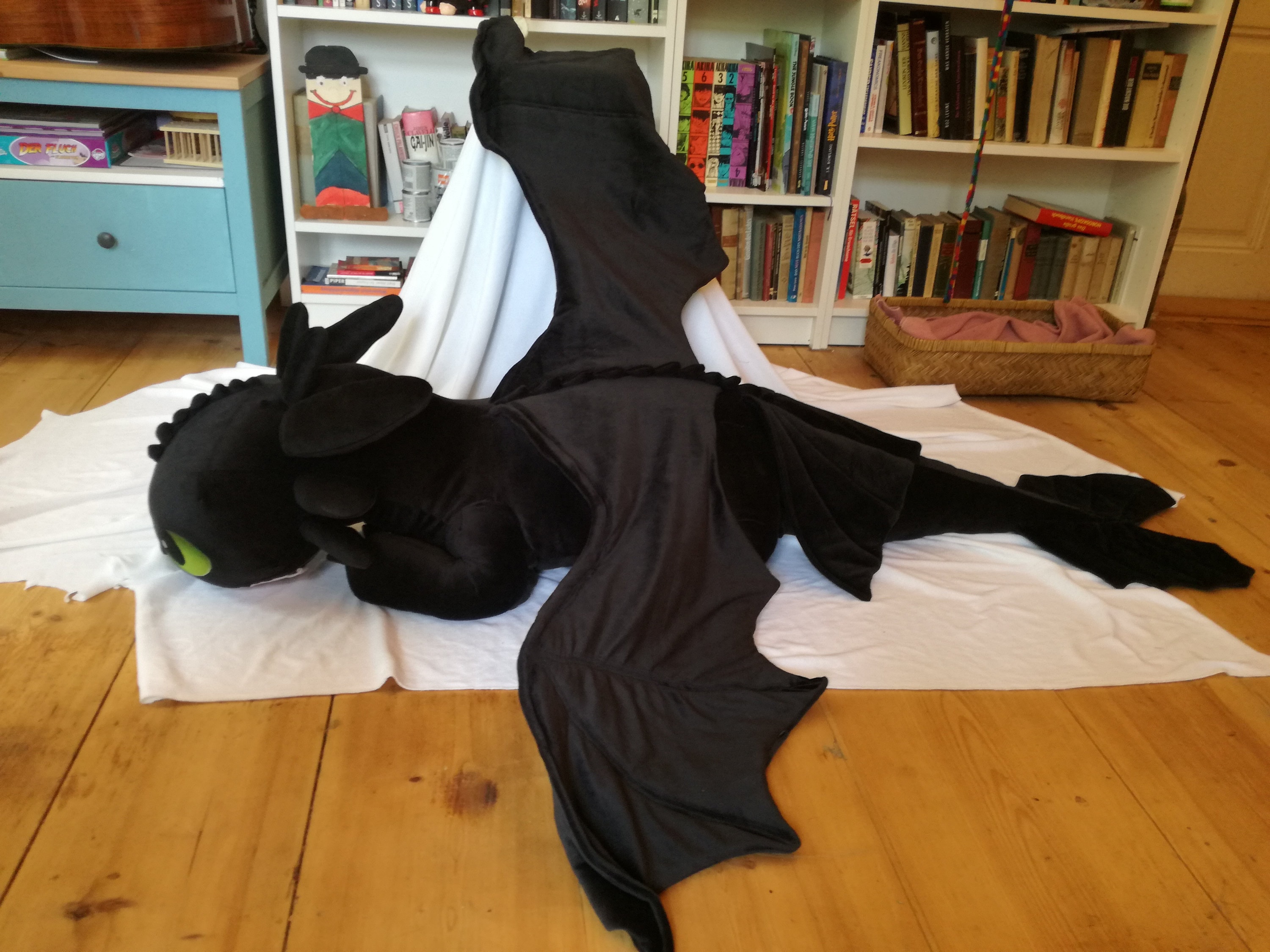 XXL Nightfury Plushy | Etsy