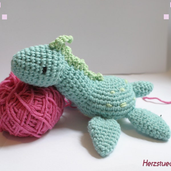 Crochet Nessie Pattern - Etsy
