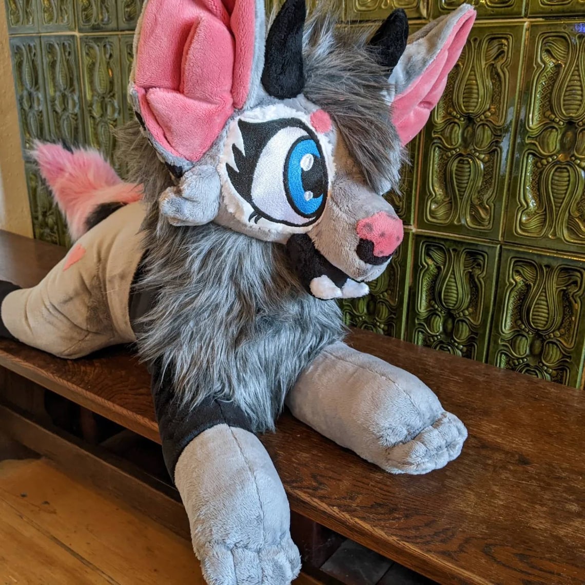 Large Custom Fursona Plush - Etsy