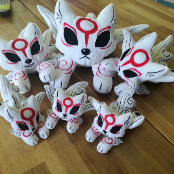 Okami Amaterasu Plush - Etsy