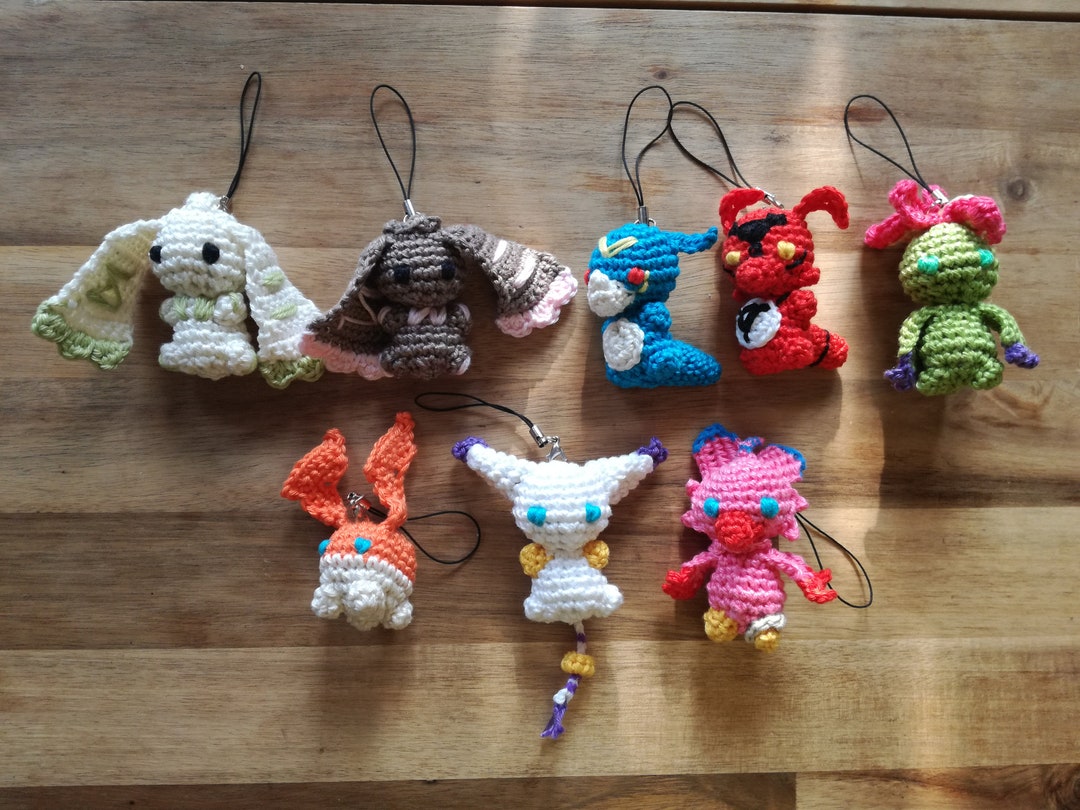 Digimon Amigurumi Charm - Etsy