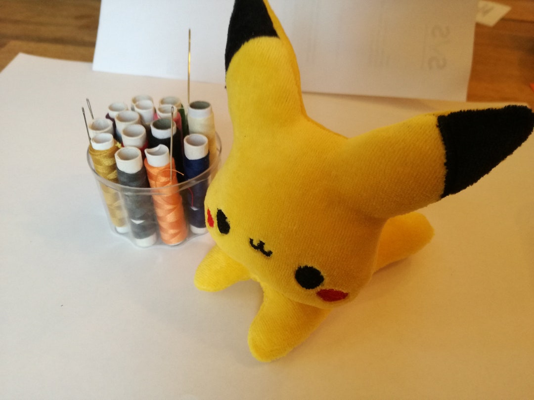 Mini Pikachu Plushie - Etsy