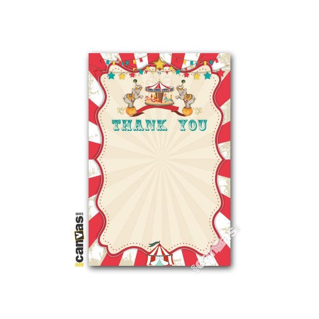 Circus Baby Shower Invitation, Circus Ticket Invitation, Circus ...