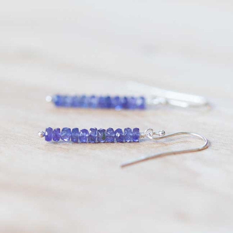 Tanzanite Earrings - Etsy