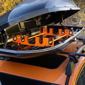 Universal Ski Rack for Rooftop Cargo/ski Box, SUUS Rack, Thule, Yakima ...