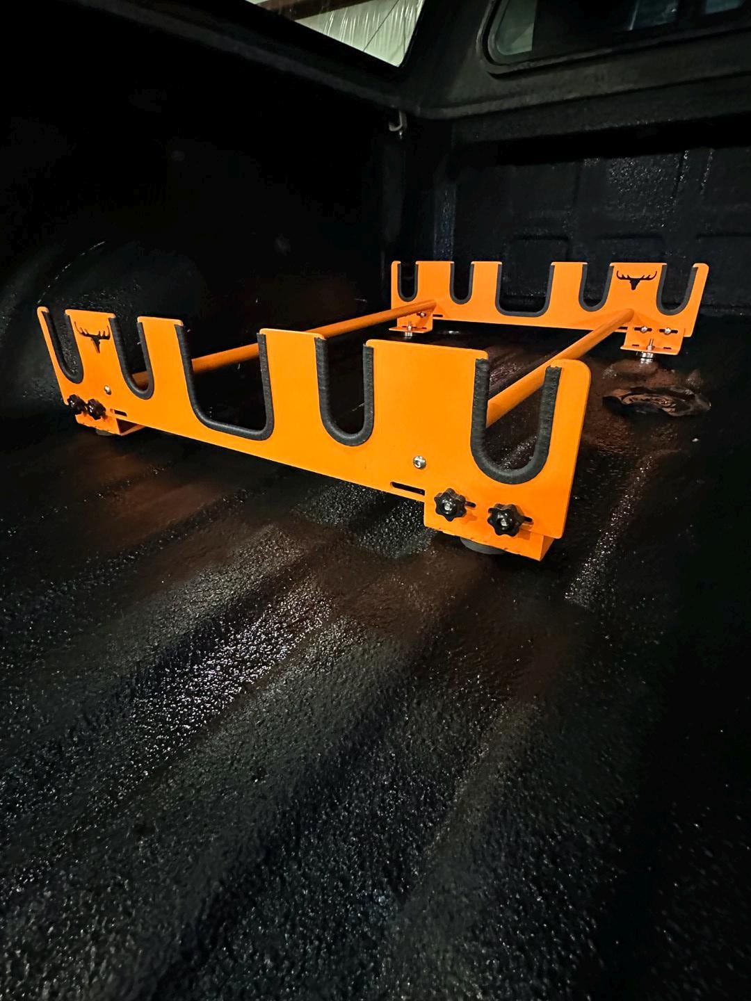 Universal Ski & Snowboard Rack for Truck Bed or Van, SUUS Rack, Ski ...