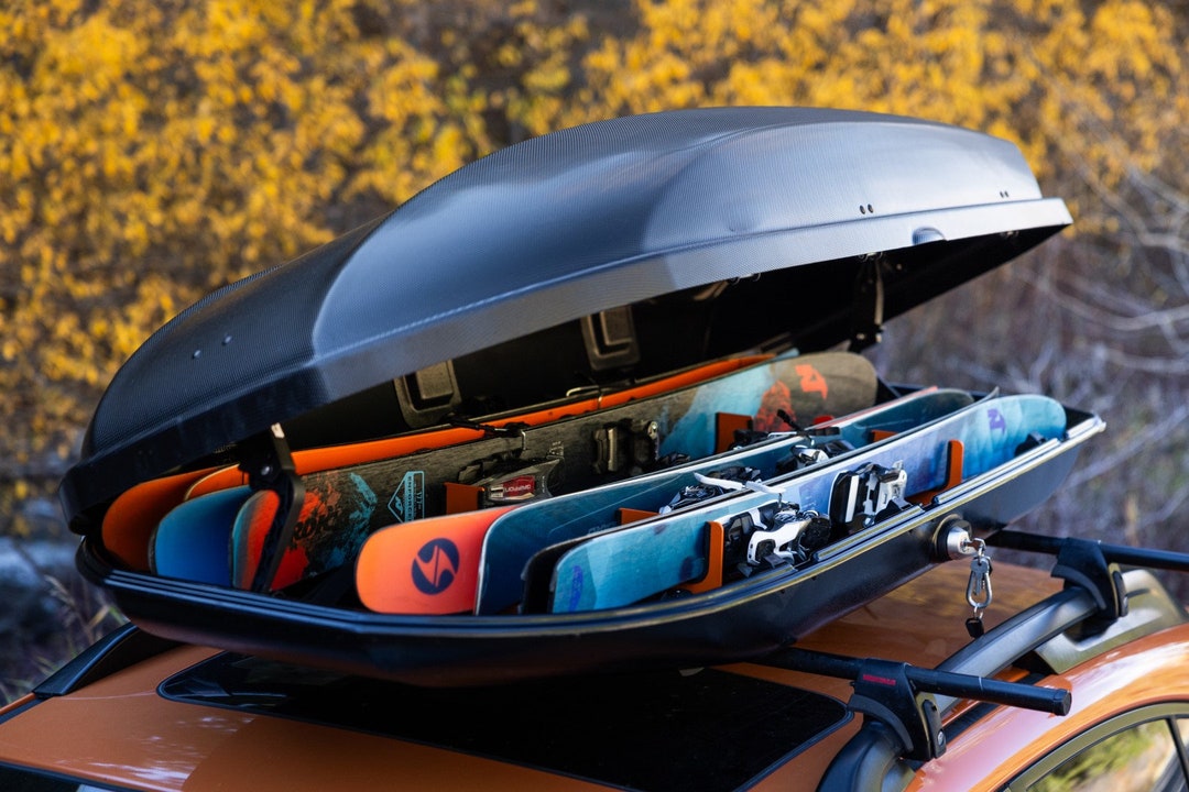 Universal Ski Rack for Rooftop Cargo/ski Box, SUUS Rack, Thule, Yakima ...