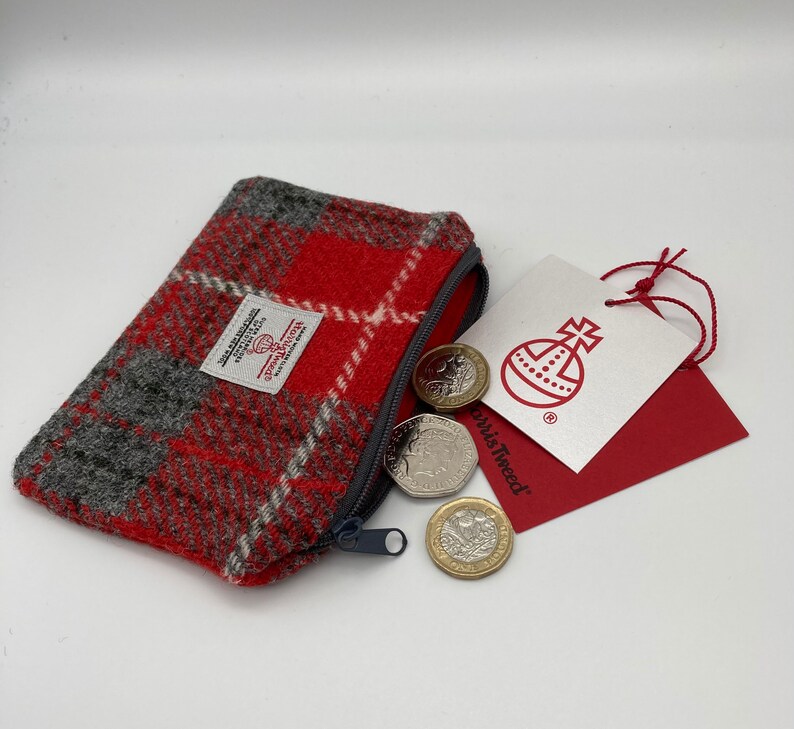 Harris Tweed® Coin Purse - Etsy UK