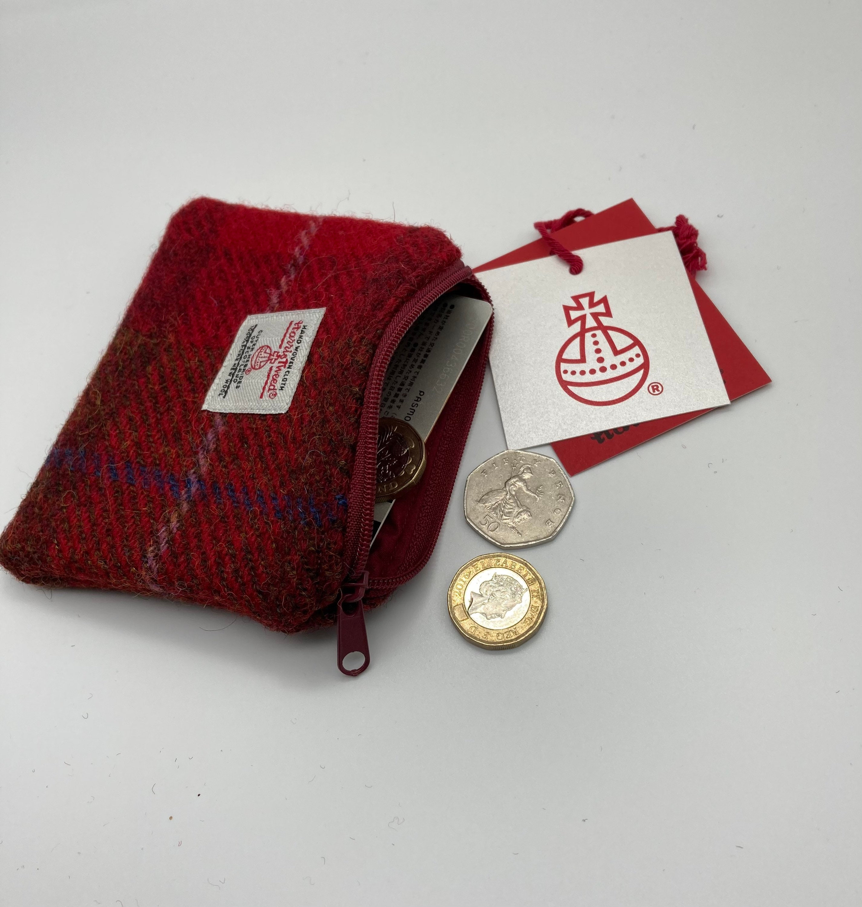Harris Tweed® Coin Purse - Etsy UK