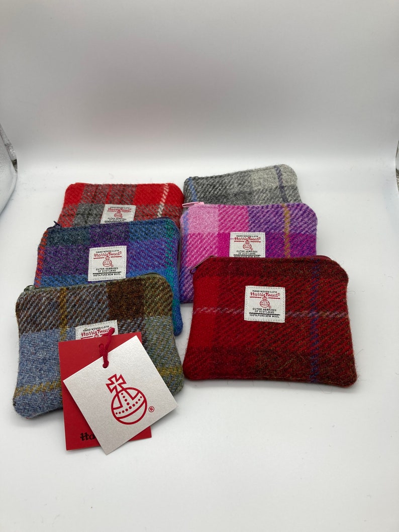 Harris Tweed® Coin Purse - Etsy UK