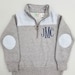 Monogram Pull Over - Etsy