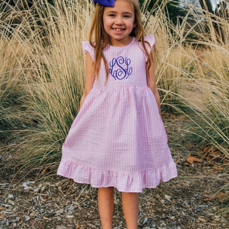 Seersucker Dress - Etsy