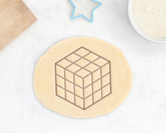 Cube Cookie Cutter Science Cookie Cutter Math Cookie Cutter | Etsy