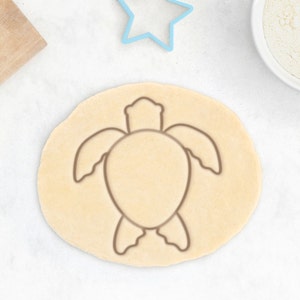 Sea Turtle Cookie Cutter Sea Cookie Cutter Mermaid Cookie | Etsy