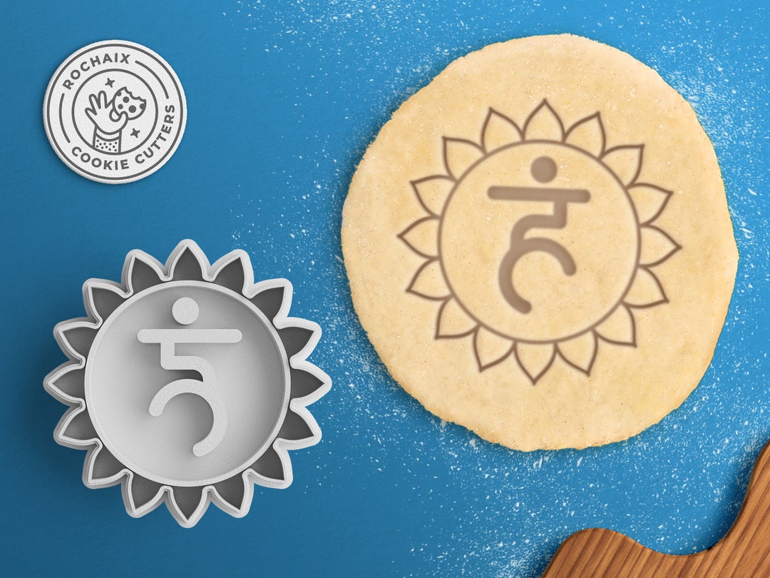 Chakra Cookie Cutter Set – Yoga Cookie Cutter Yoga Instructor Gift ...