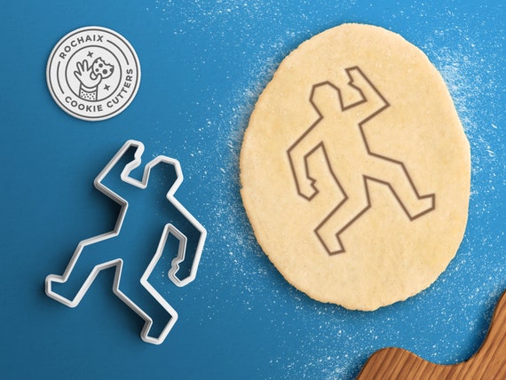 Crime Scene Cookie Cutter Serial Killer Cookie Cutter Police - Etsy
