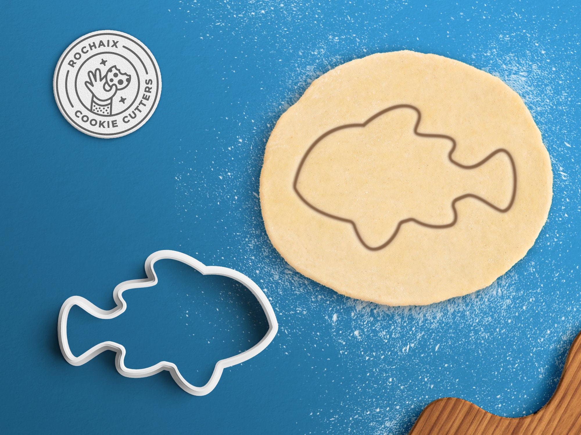 Clown Fish Cookie Cutter Sea Cookie Cutter Mermaid Cookie - Etsy