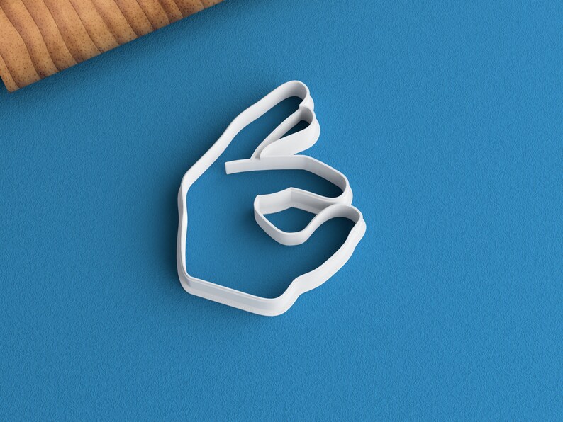 Like Hand Cookie Cutter – Hand Emoji Cookie Cutter Emoji Gift Middle ...