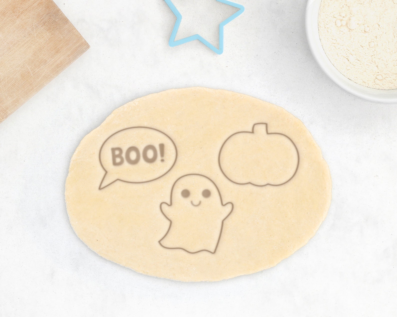 Pumpkin Cookie Cutter Halloween Cookie Cutter Ghost Cookie | Etsy