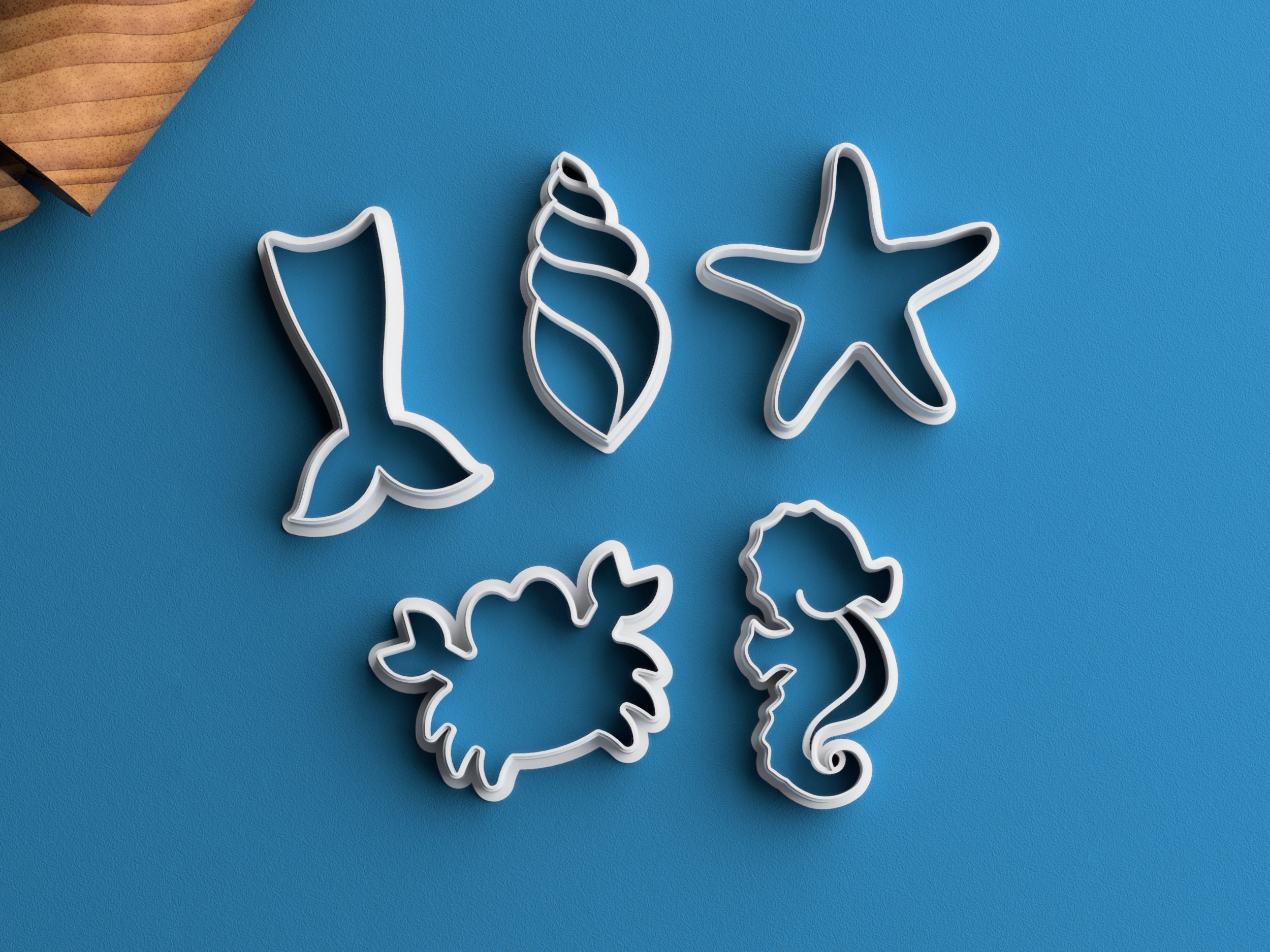 Mermaid Cookie Cutter Under the Sea Cookie Cutter Mermaid - Etsy