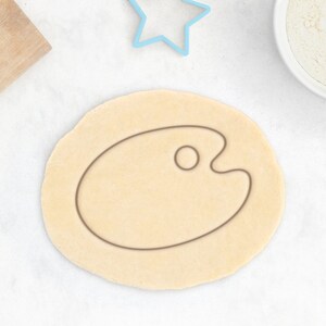 Paint Palette Cookie Cutter Paint Cookie Cutter Art Cookie | Etsy