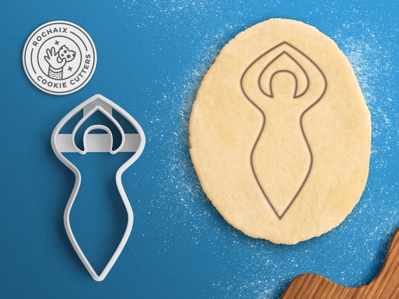 Goddess Cookie Cutter Pagan Cookie Cutter Triple Moon Cookie | Etsy Canada