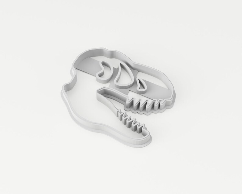 T Rex Skull Cookie Cutter Dinosaur Cookie Cutter Dinosaur | Etsy