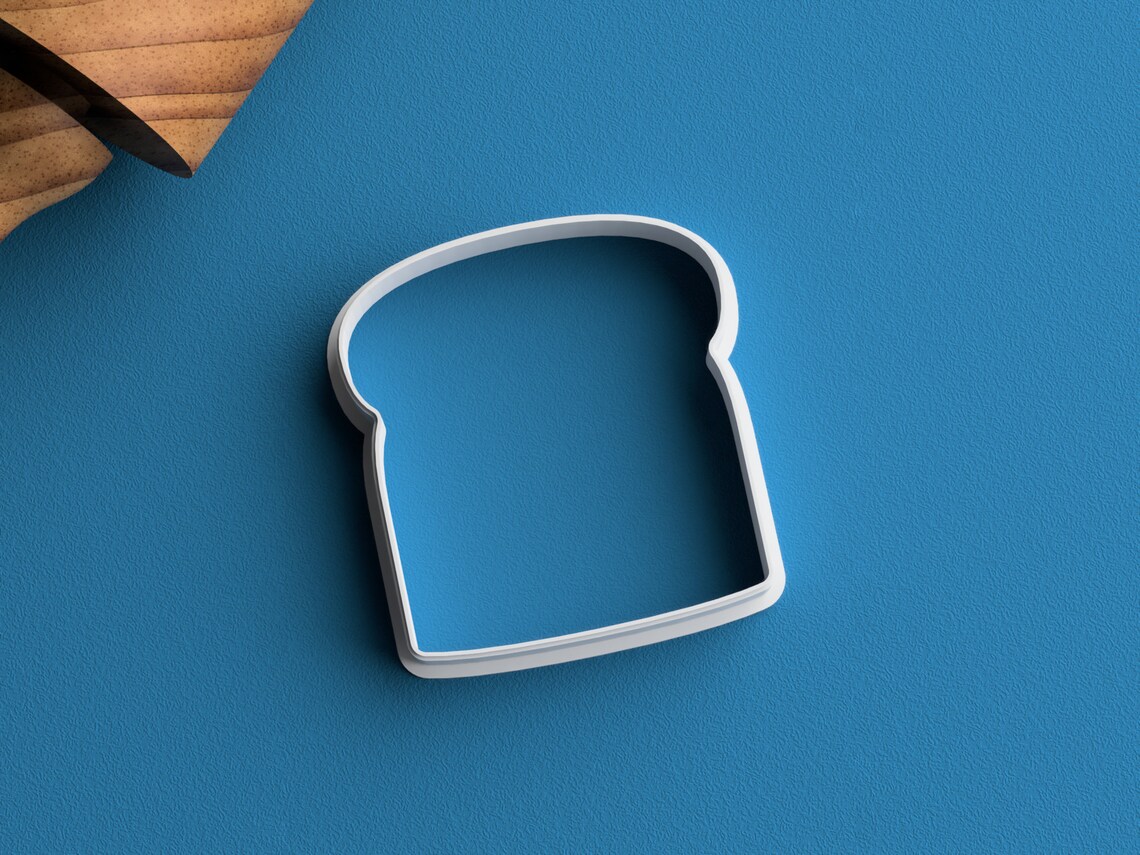 Toast Cookie Cutter Slice of Bread Cookie Cutter Bread - Etsy