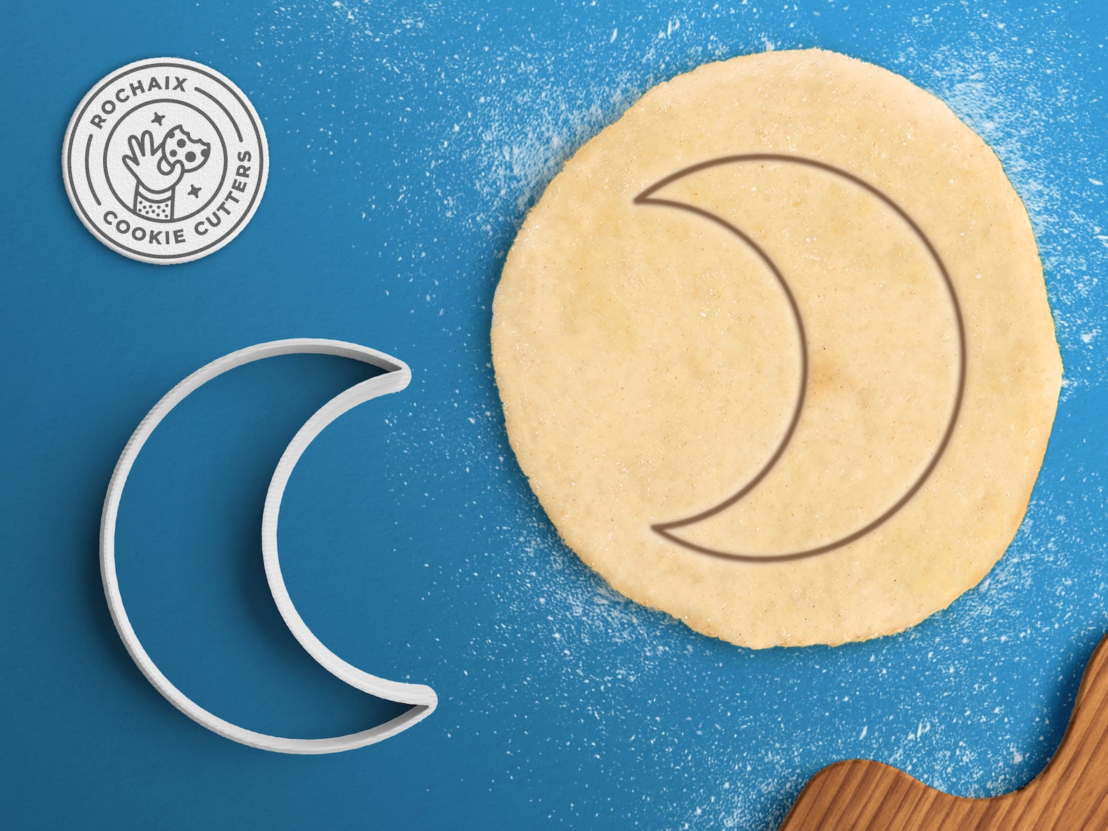 Moon Cookie Cutter Baby Cookie Cutter Star Cookie Cutter - Etsy