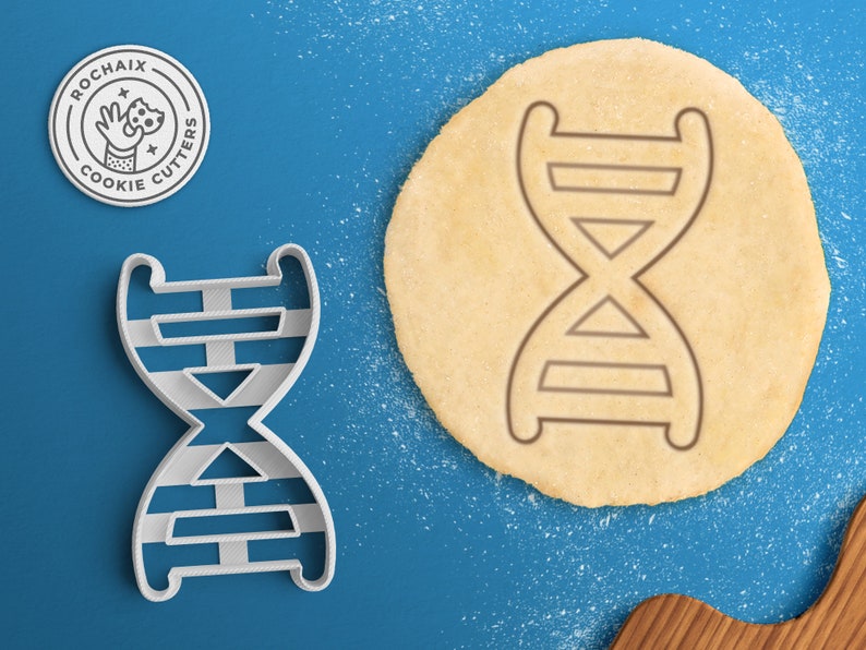 DNA Cookie Cutter – Science Cookie Cutter Genetics Chemistry Gift - Etsy