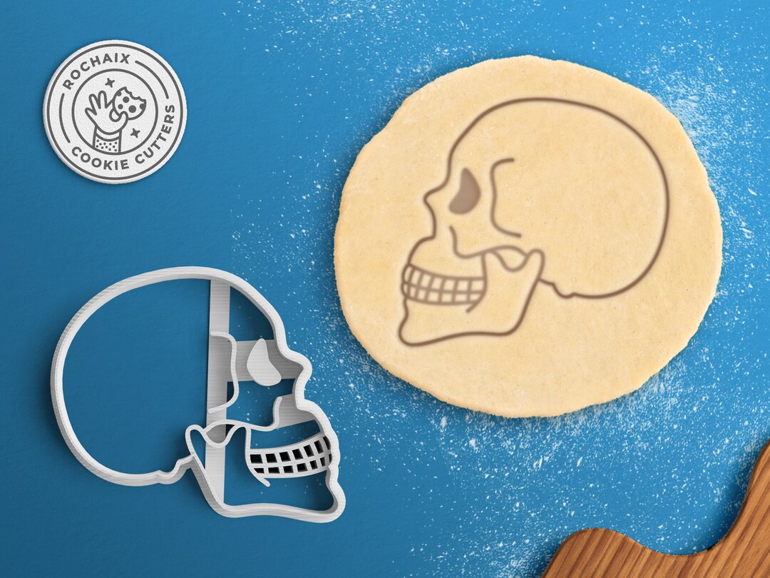 Anatomical Skull Cookie Cutter – Anatomy Cookie Cutter Anatomy Medical ...