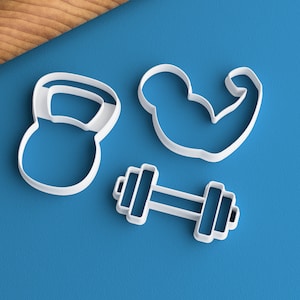 Barbell Cookie Cutter – Gym Cookie Cutter Fitness Cookie Cutter Fitness ...