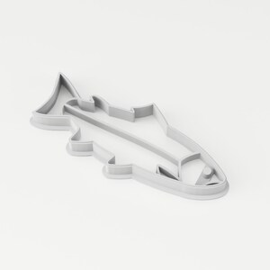 Salmon Cookie Cutter Trout Cookie Cutter Fish Cookie Cutter | Etsy