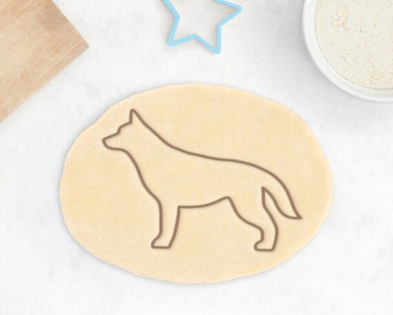 Personalized German Shepherd Cookie Cutter Custom German | Etsy