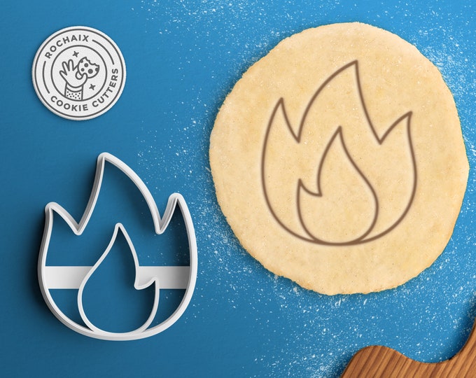 Flame Cookie Cutter – Firefighter Cookie Cutter Fire Truck Cookie ...