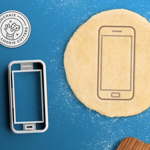 Smartphone Cookie Cutter – Smart Phone Cookie Cutter IOT Gift Emoji ...
