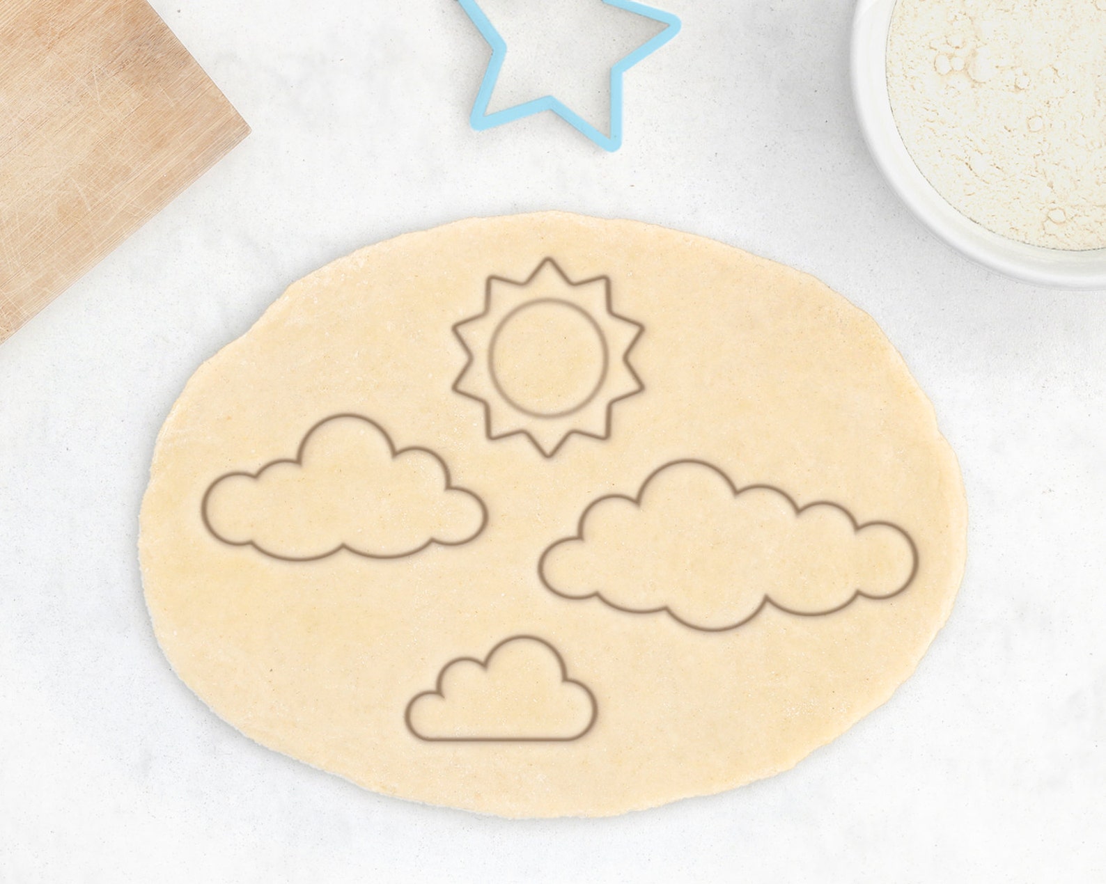 Sun Cookie Cutter Baby Cookie Cutter Sunshine Cookie Cutter | Etsy