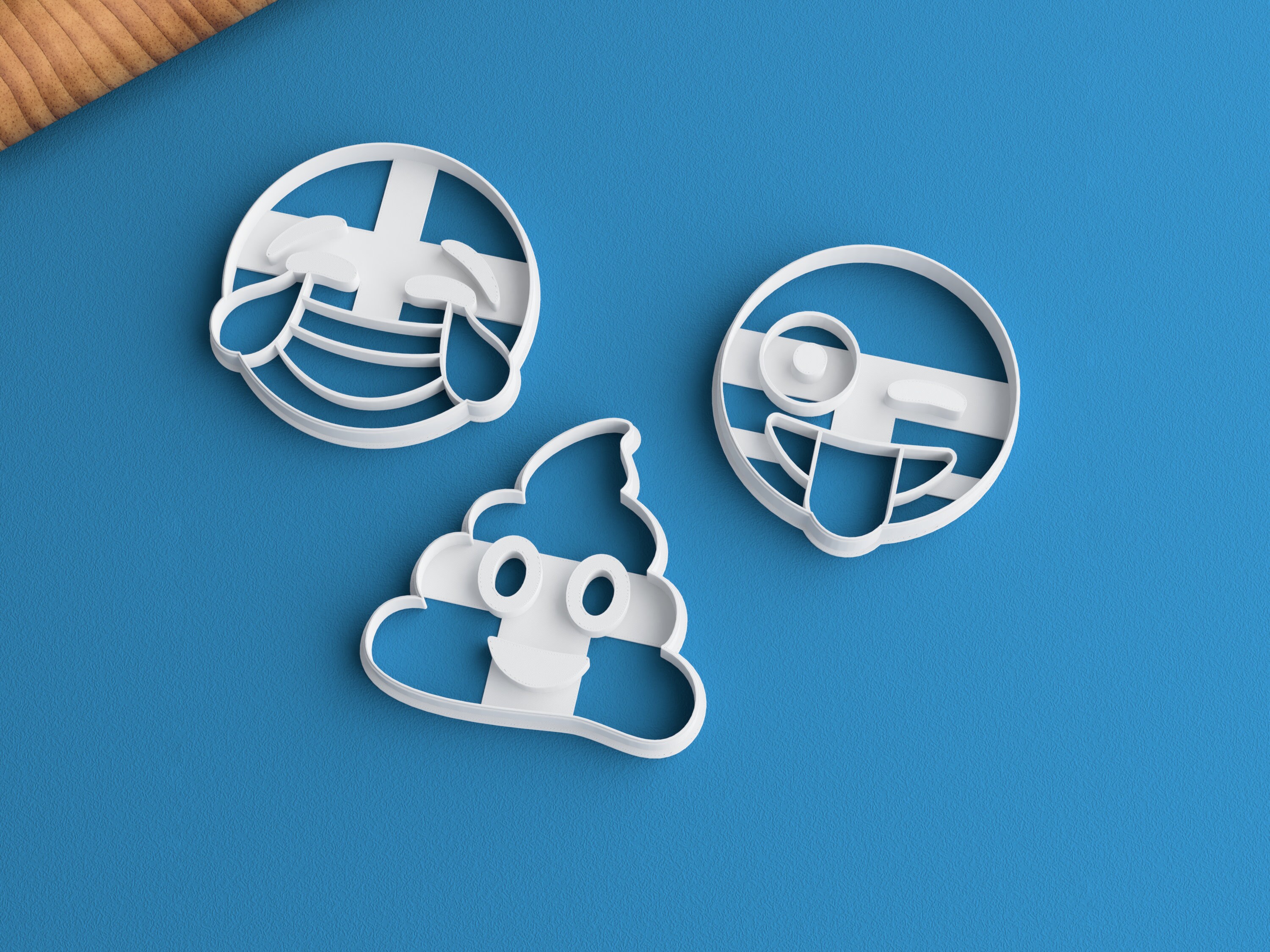 Laugh Emoji Cookie Cutter Emoji Gift Emoji Birthday Cookie - Etsy