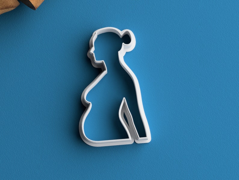 Pregnant Lady Cookie Cutter Baby Cookie Cutter Pregnancy - Etsy
