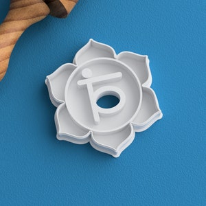 Chakra Cookie Cutter Set – Yoga Cookie Cutter Yoga Instructor Gift ...