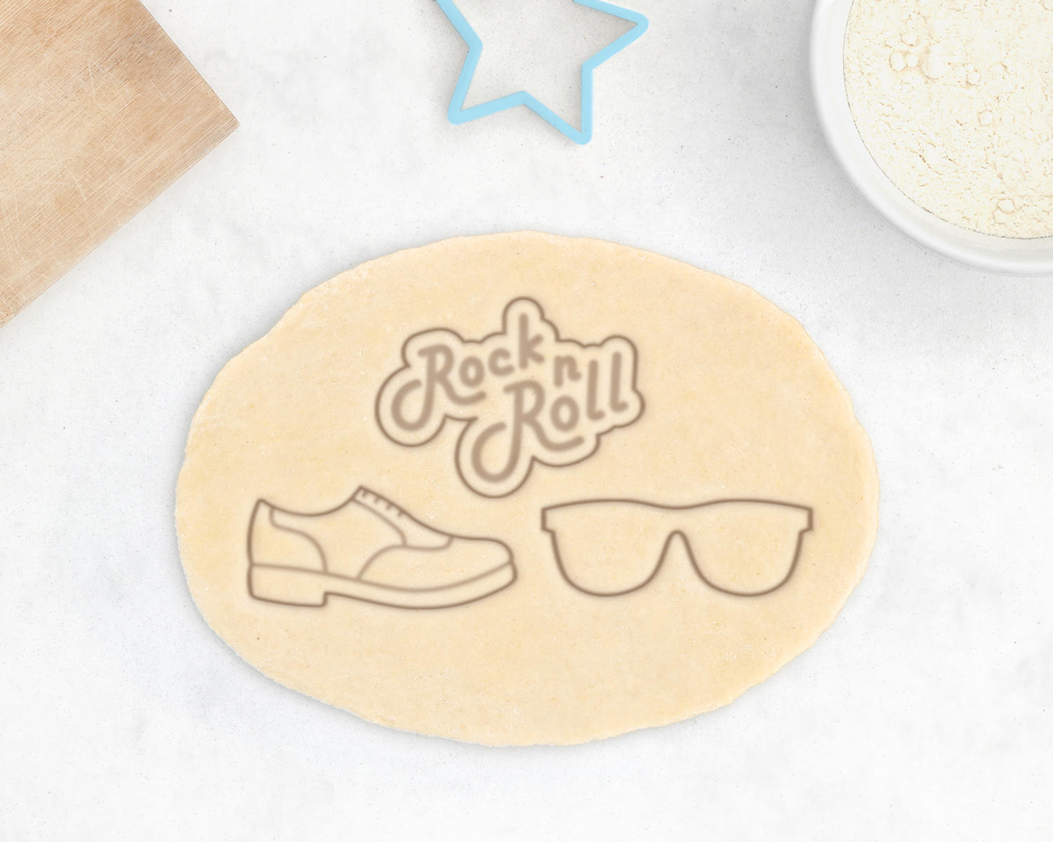 Rock N Roll Cookie Cutter Eye Glasses Cookie Cutter Optician - Etsy
