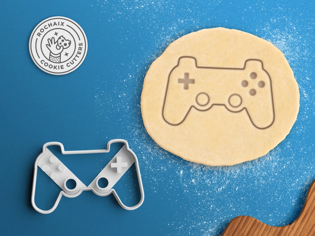 Video Game Cookie Cutter - Video Game Controller Cookie Cutter Retro ...
