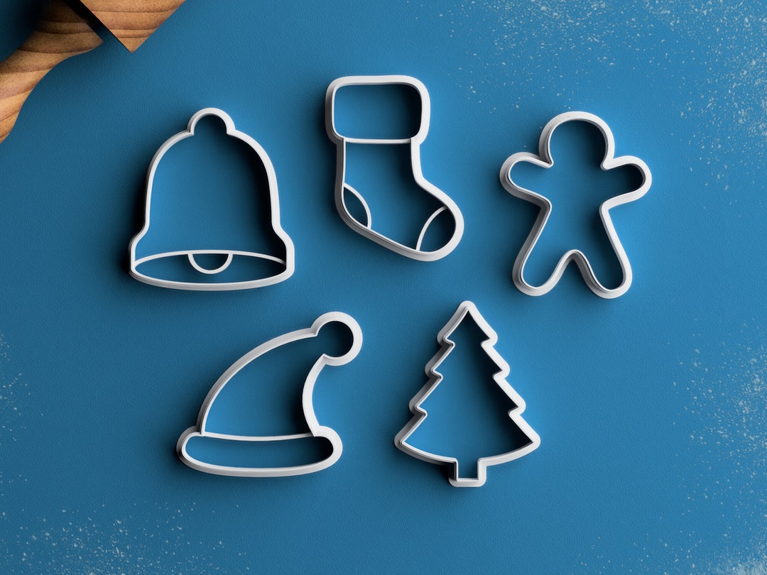 Christmas Cookie Cutter Set - Christmas Cookies Christmas Gift ...