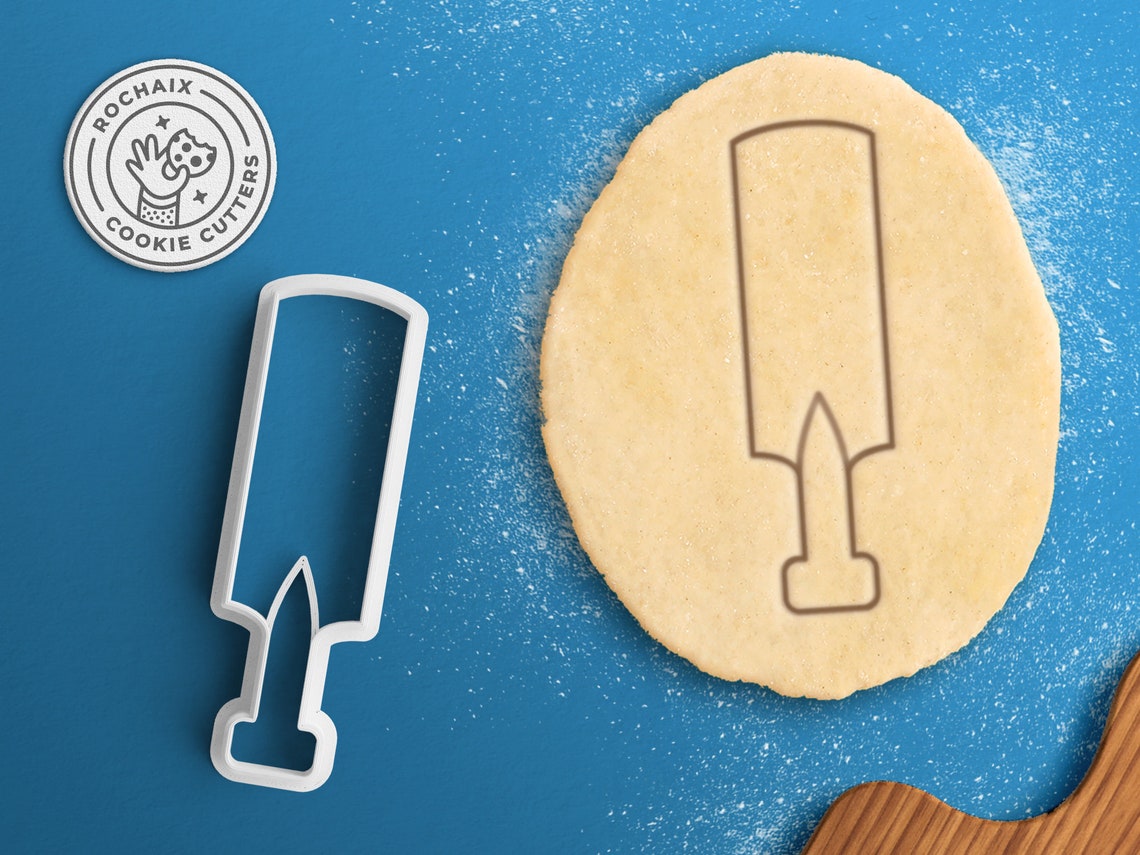 Cricket Cookie Cutter Cricket Bat Cookie Cutter Cricket | Etsy