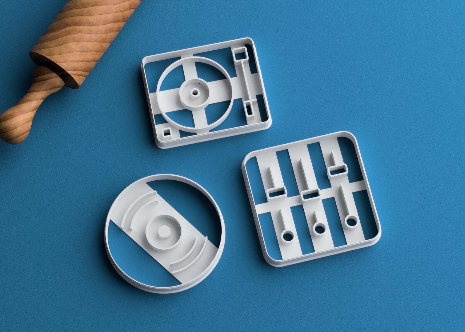 Vinyl Record Cookie Cutter DJ Cookie Cutter DJ Gift - Etsy